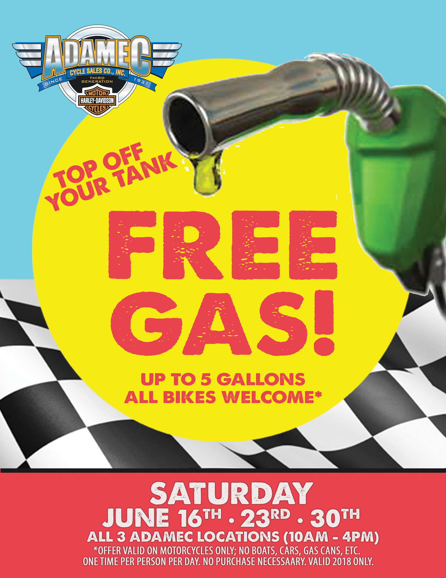 Freegas | Adamec Harley-Davidson® | Jacksonville Florida